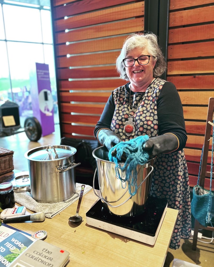 Dyeing Blue with Woad plants – Spring 2023 – THE LANSDOWNE HOUSE